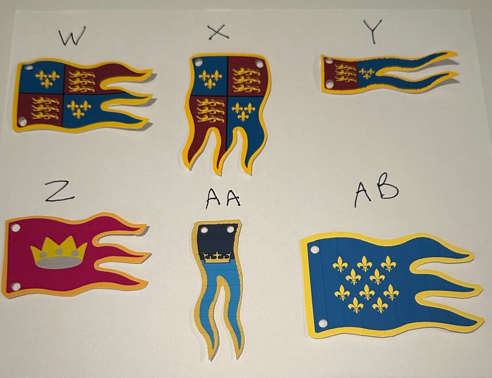 Flag, Castle Flags, Crusade orders, Custom MOC, Falcon FOR LEGO | eBay