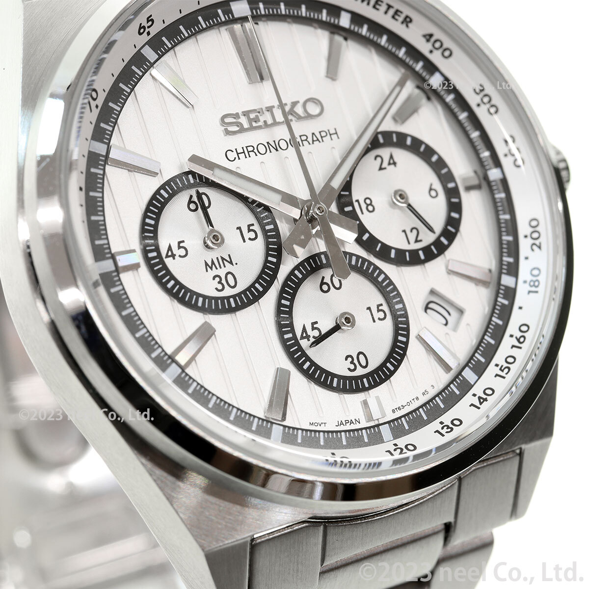 SEIKO Seiko Selection S Series SBTR031 Silver Chronograph Mens Watch New in Box | eBay