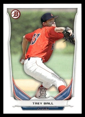 2014 Bowman #BP2 Trey Ball Boston Red Sox | eBay