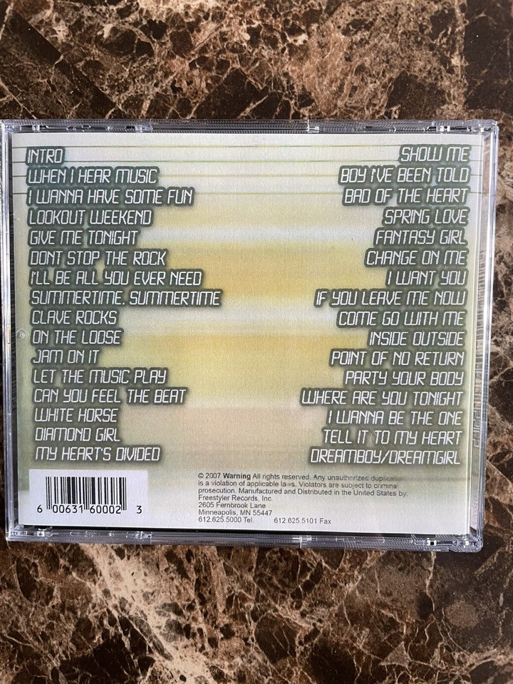 Latin Freestyle Mega Mix CD Rare Mix Chicago Dj Destiny Roller Rink ...