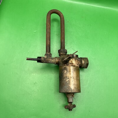 Small SWIFT Hydrostatic Brass Steam Hit Miss Gas Engine Oiler ...
