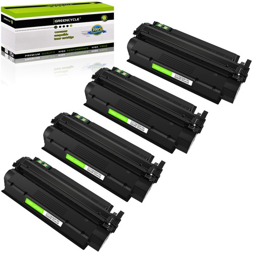4 Pack C7115X Black High Yield Toner Fit for HP LaserJet 1220 3310 3380 ...