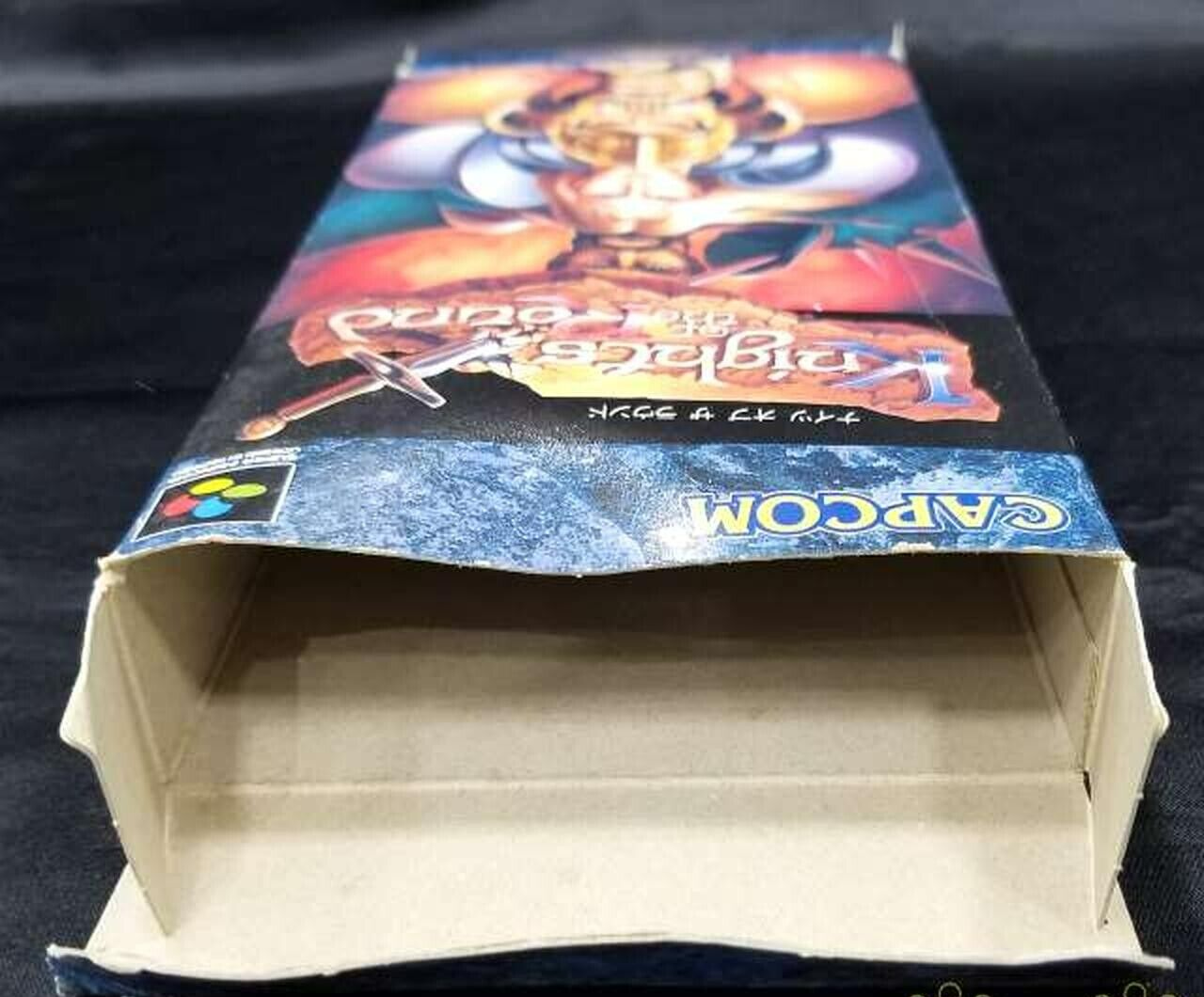 Knights of the Round Capcom Nintendo Super Famicom SNES Cassette Box ...