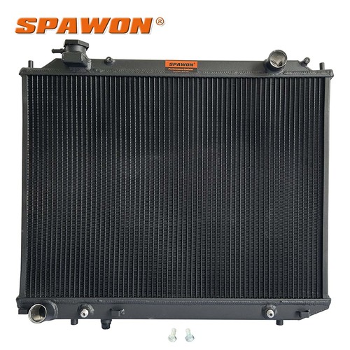 SPAWON 3Rows Radiator For 96-11 Ford Courier Mazda Bravo BT50 B2500 3 ...
