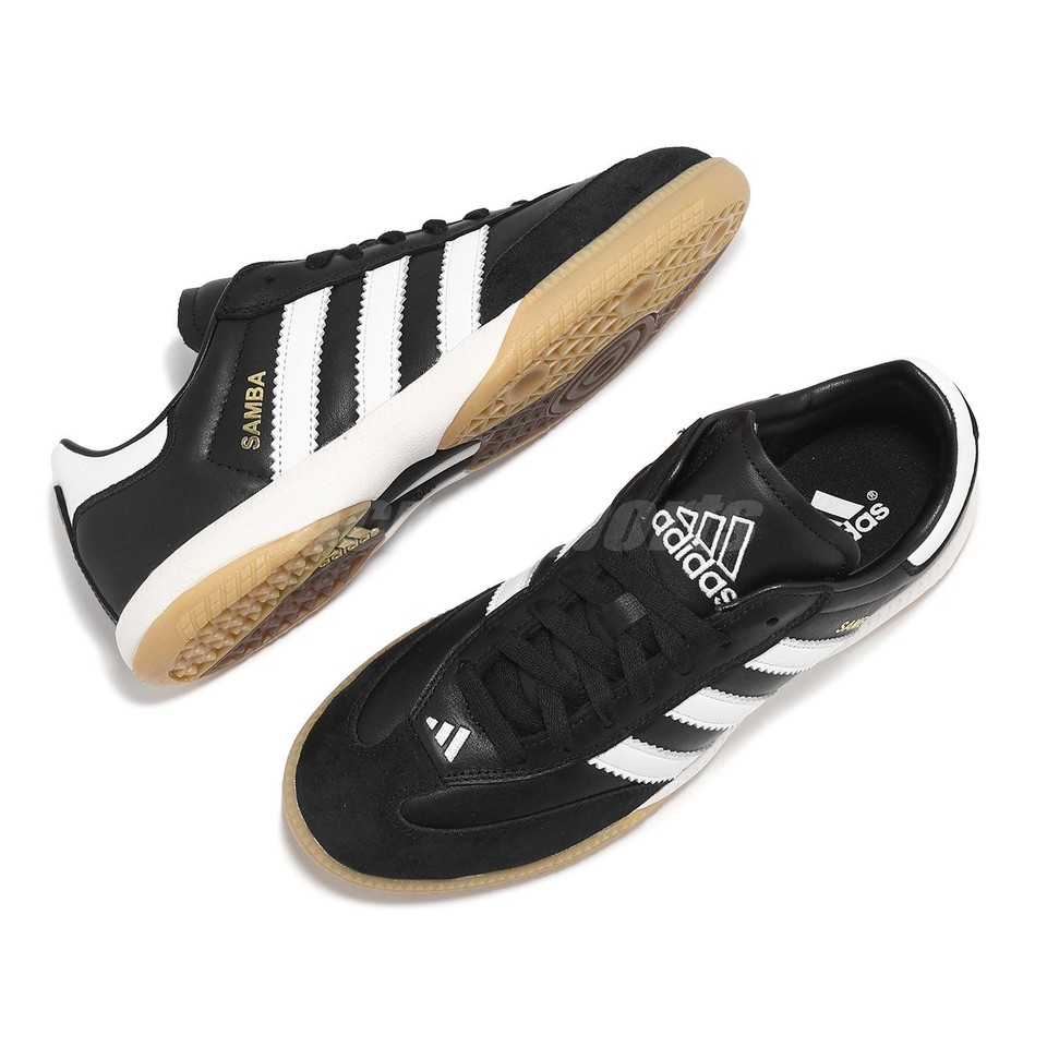 adidas Samba MN Millennium Black White Gum Men Unisex Casual Shoes ...