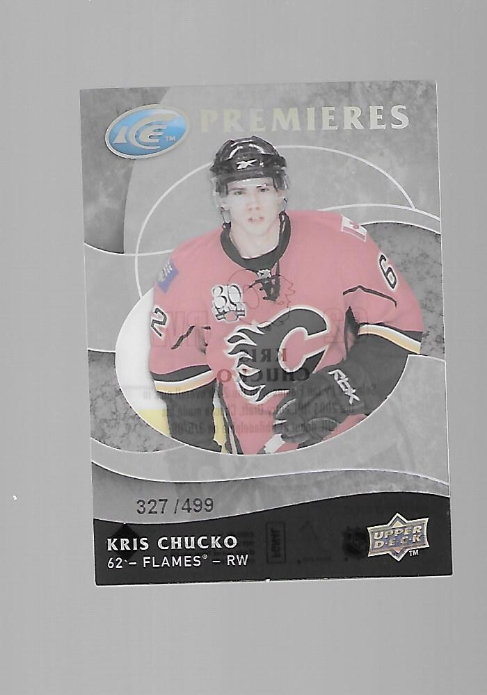 2009-10 Upper Deck Ice - Ice Premieres #152 Kris Chucko /499 (RC) for ...