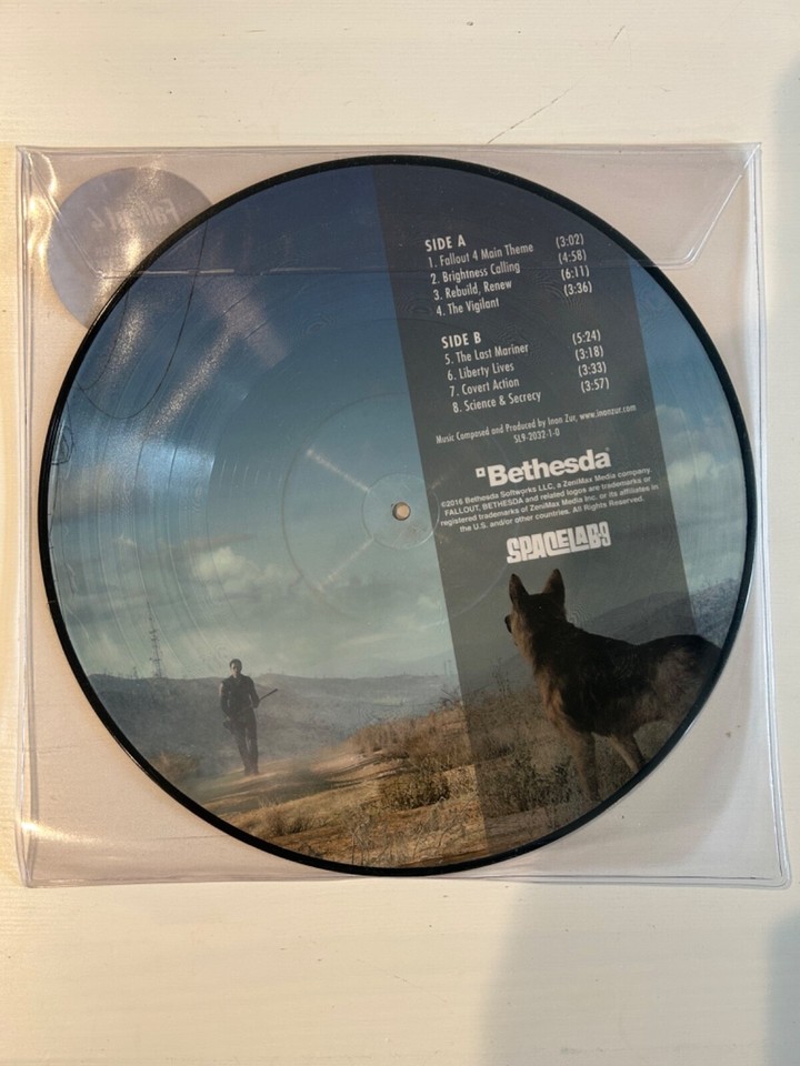 Fallout 4 (Bethesda) Special Edition Vinyl Soundtrack - Picture Disc LP ...