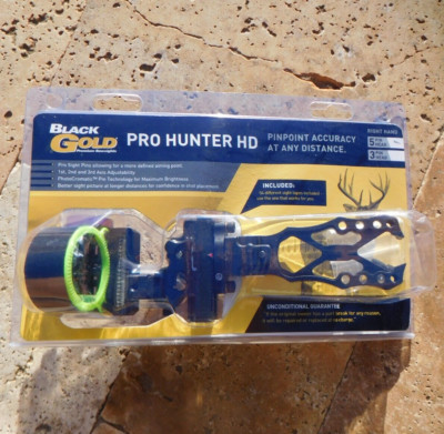 🌟🎈 Black GOLD PRO HUNTER HD 5 Pin Pro X Frame Right Hand - BGPHD5 🌟 | eBay