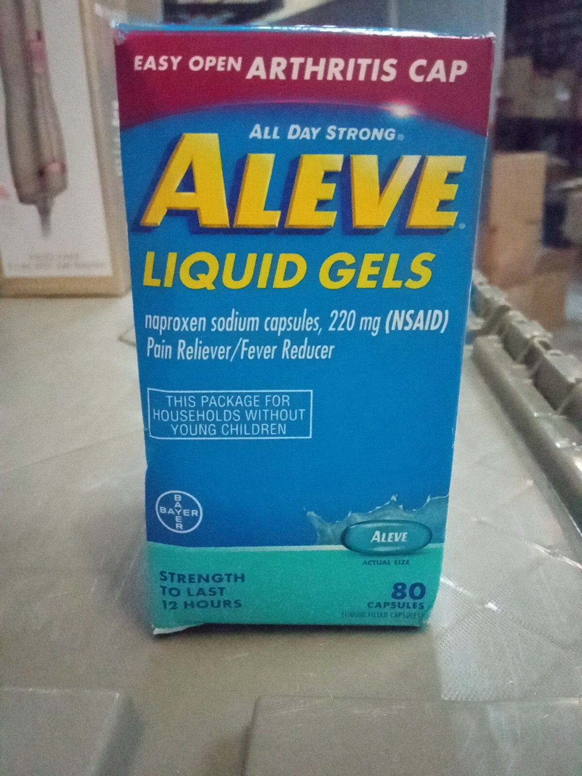 Aleve Liquid Gels Easy Open Arthritis Cap 80 Liquid Gels Exp: 8/24+ | eBay