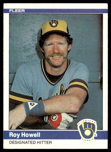 1984 Fleer Roy Howell Milwaukee Brewers #203 | eBay