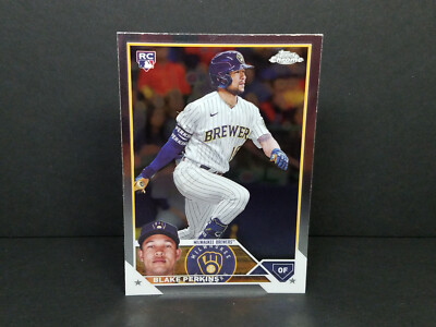 2023 Chrome Update #USC206 Blake Perkins, Brewers (RC) - Base Rookie ...