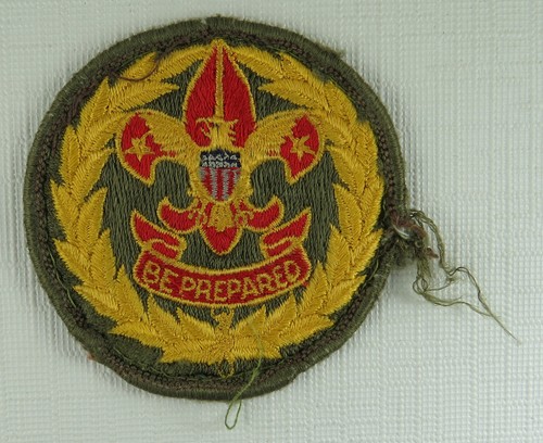 1967-1969 Assistant Field (District) Executive Rolled Edge Patch (sewn ...