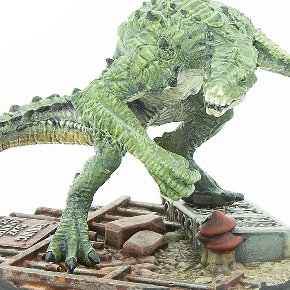 Fallout Wasteland Warfare Gatorclaw Miniature with Scenic Base Nuka ...