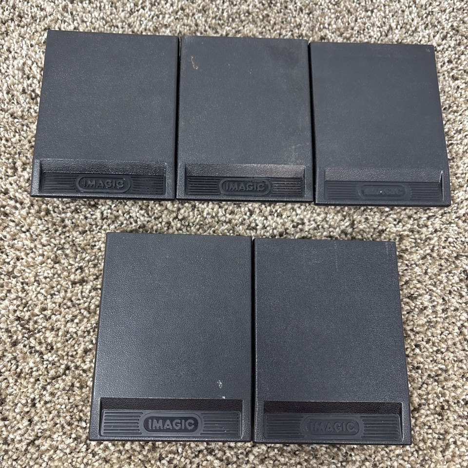 Atari 2600 IMAGIC Game Lot Of 5 With Manuals Tested | eBay