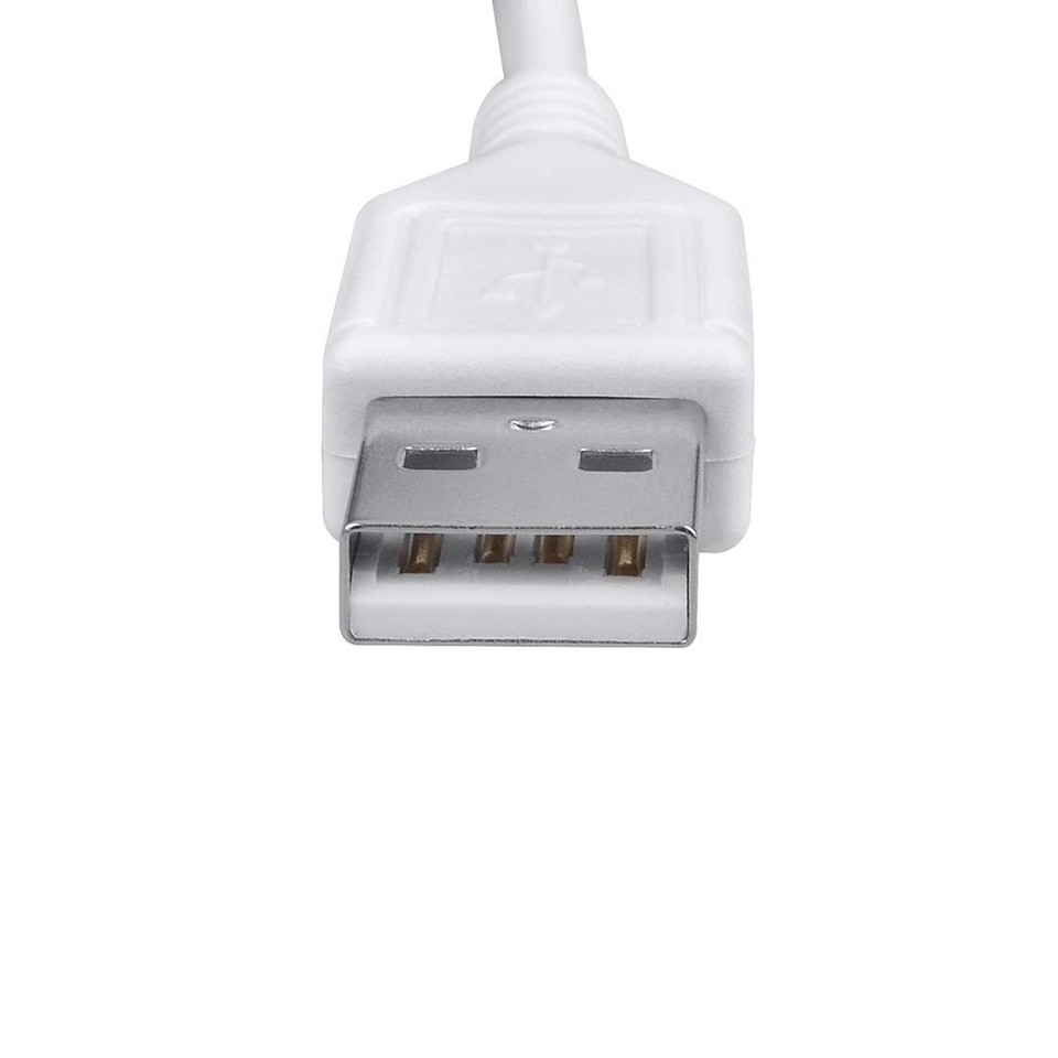 5ft White Micro USB Data/Charging Cable Charger Cord Lead Compatible ...
