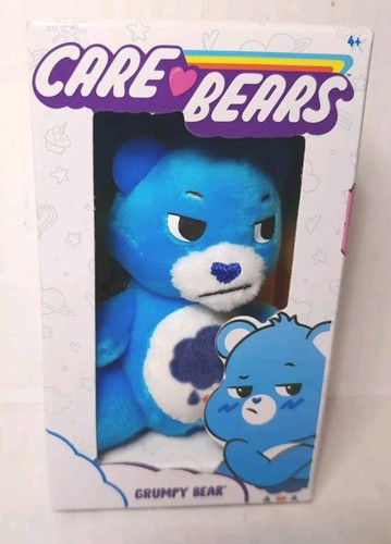 NEW, Care Bears GRUMPY Bear BLUE Micro Mini 3” Plush Stuffed Animal ...