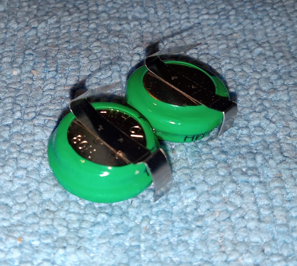 Replacement Rechargeable NiMH Batteries for TV Ears 2.3 MHz & 95 KHz ...