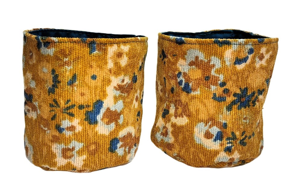 Handmade House plant Pots Small Plant Cover Fabric Personalized Planter ...