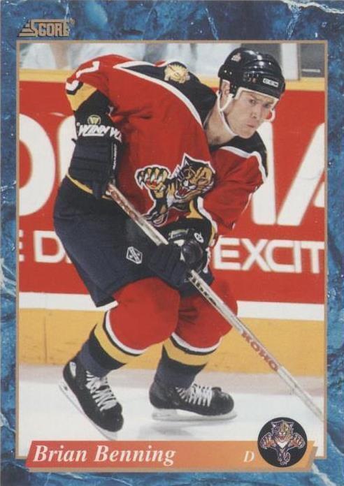 1993-94 Score - Brian Benning #512 Canadian for sale online | eBay