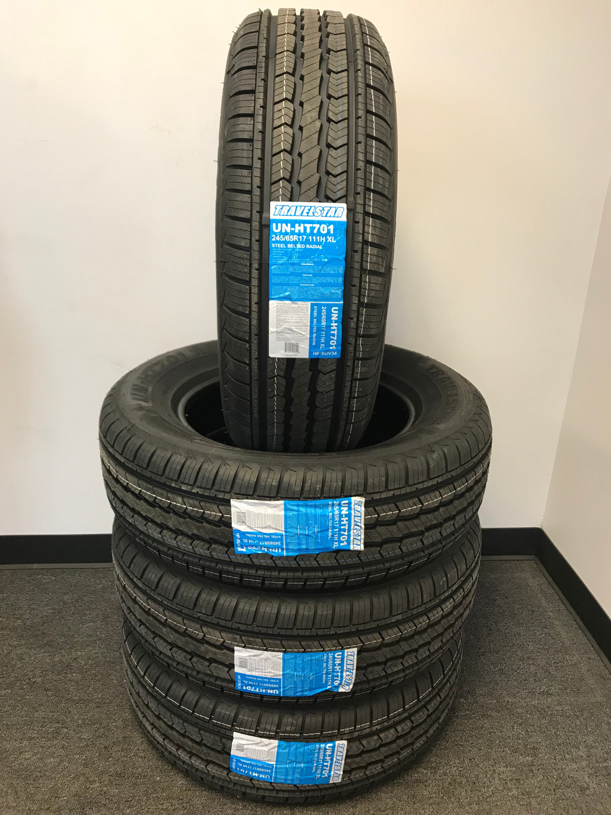 * 245 65 17 2456517 P245/65R17 SET OF 4 NEW TIRES TRAVELSTAR ALL SEASON ...