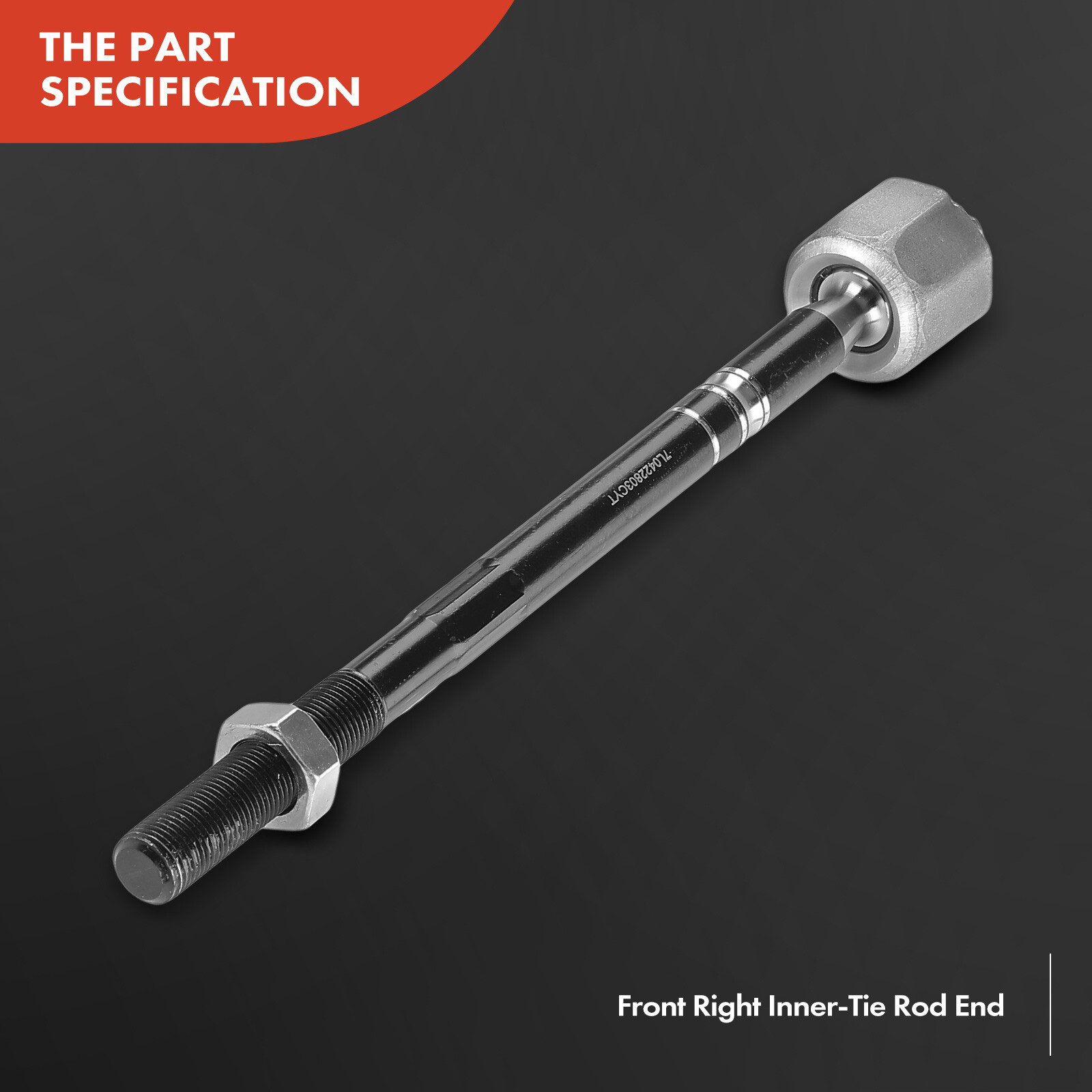 2x Inner Front Tie Rod End for VW Touareg 7L6 7AL Amarok Audi Q7 ...