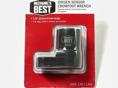 Mechanics Best TR25249 Oxygen Sensor O2 Crowfoot Socket Wrench - 22MM ...