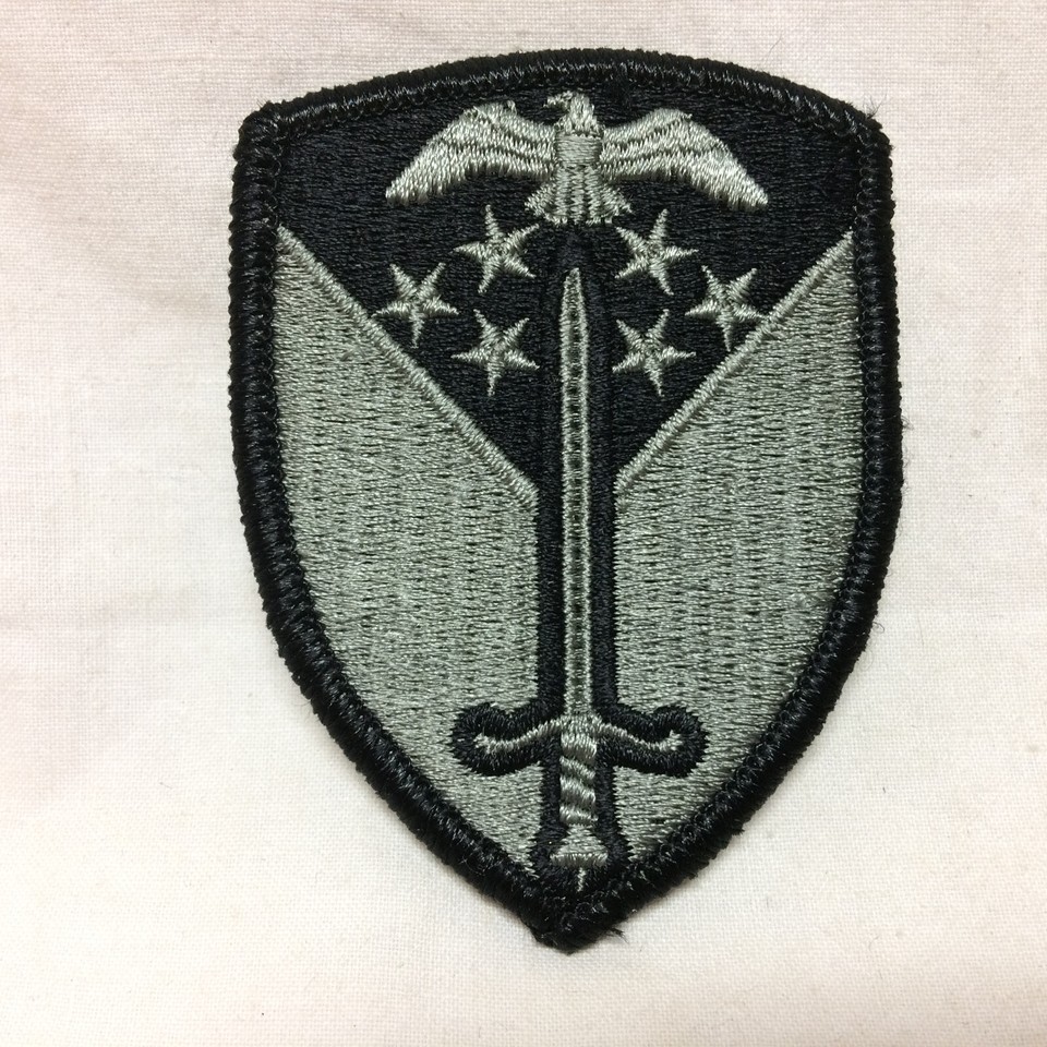 Military Patch Badge Army 406th Support Brigade ACU Hook Loop Back ...