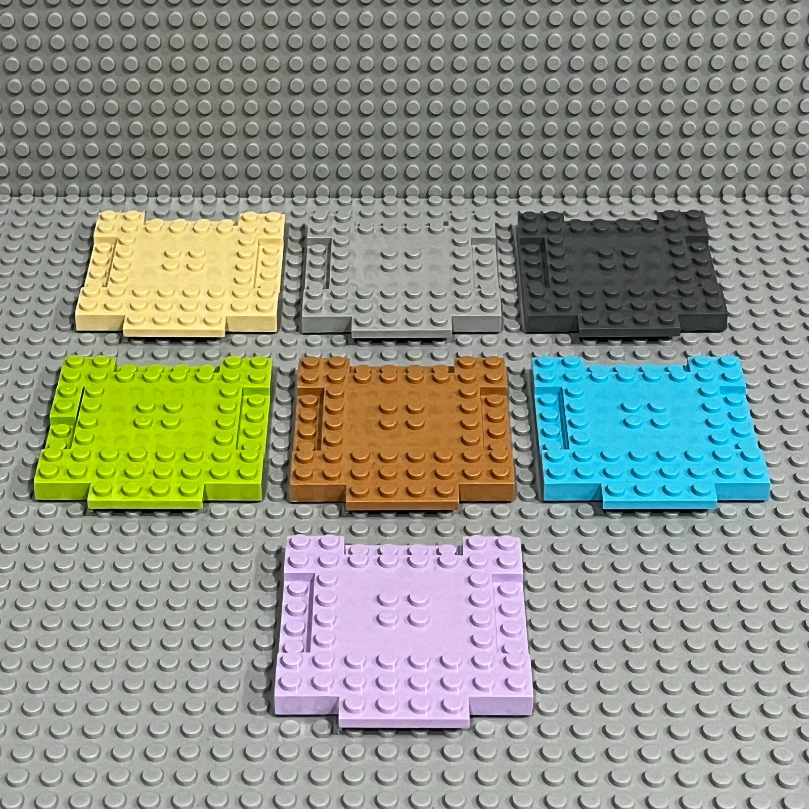 LEGO Plate 8x8 Brick with 1x4 Indentations (15624) - Pick Color ...