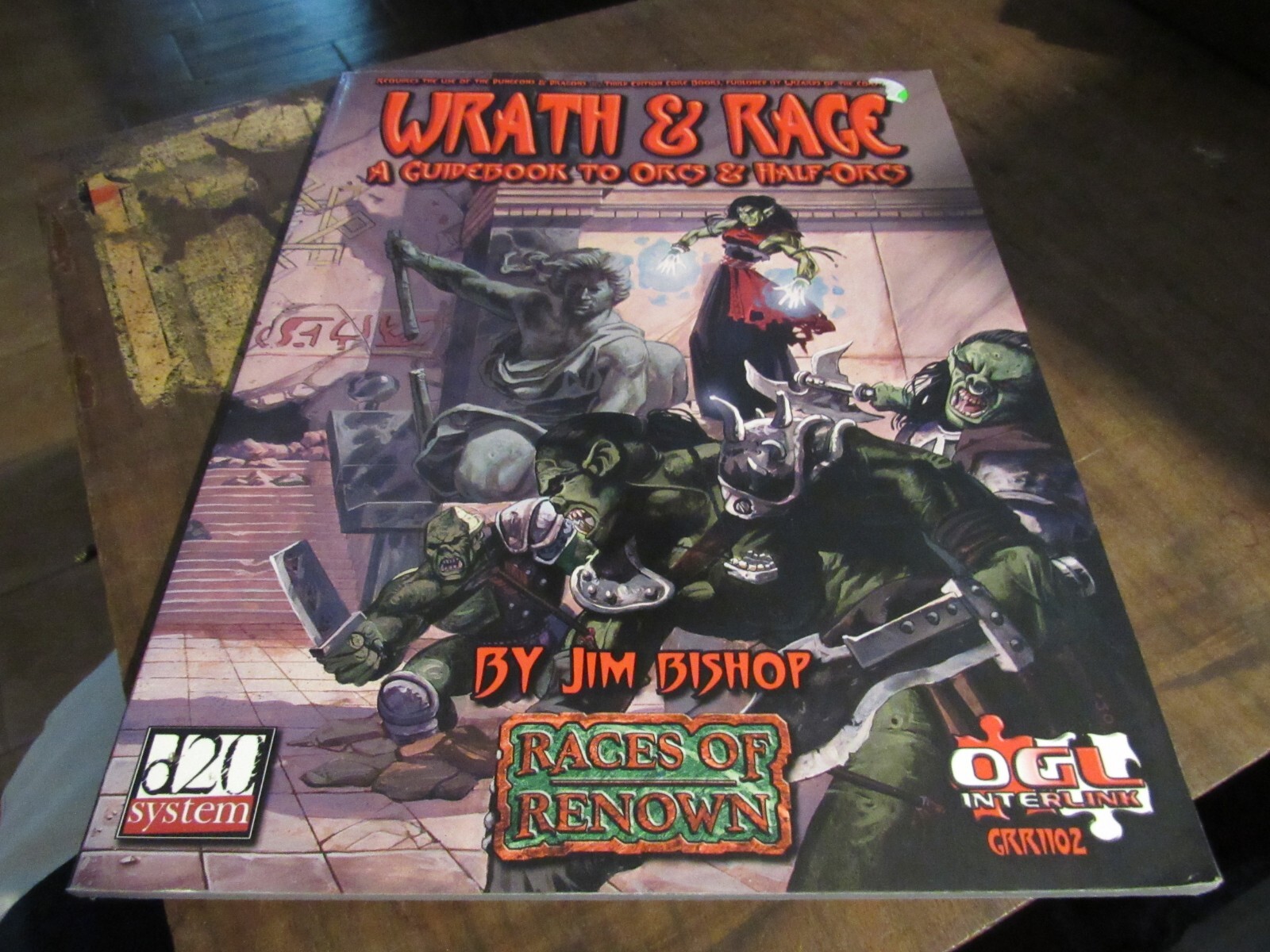 Wrath & Rage Guidebook Orcs & Half-Orcs d20 Races of Renown RPG ...