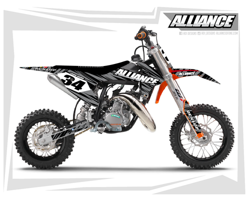 2016 2017 2018 2019 SX 65 GRAPHICS KIT KTM SX65 65SX DECALS STICKERS ...