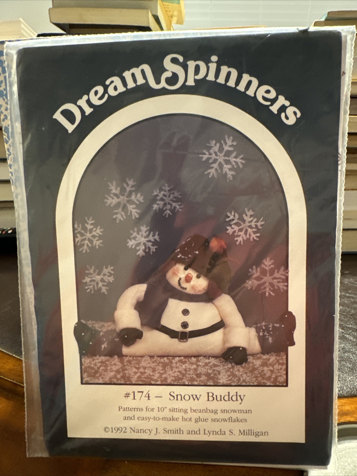 Dream Spinners Snow Buddy 10" Doll Full Size Craft Pattern UNCUT ...