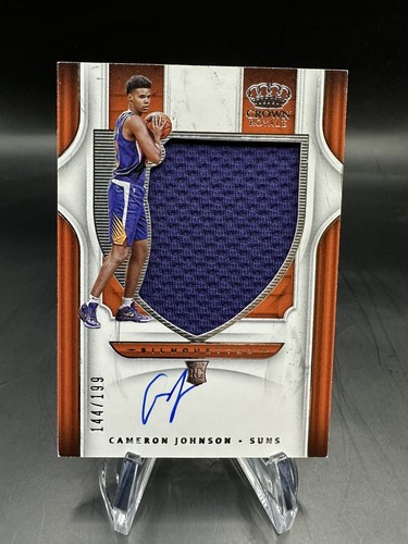 2019-20 Panini Crown Royale Silhouettes /199 Cameron Johnson #133 ...
