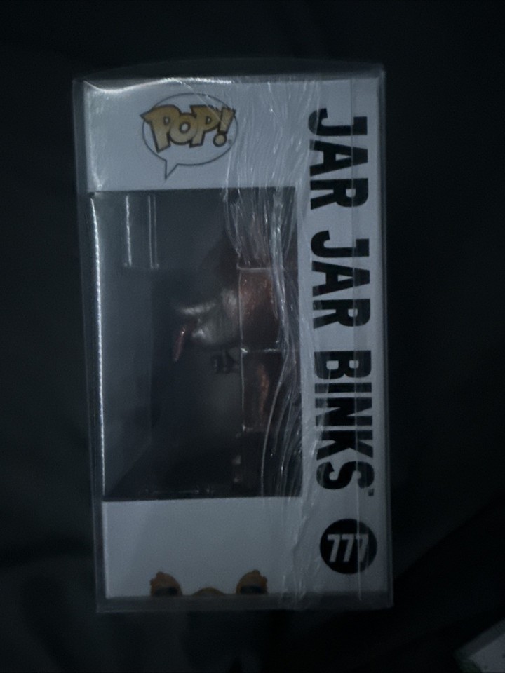 Funko Pop! Jar Jar Binks 777 Diamond Collection Star Wars Celebration ...