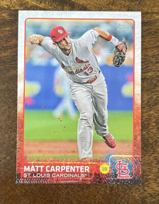 2015 Topps Series 1 Matt Carpenter Baseball Card #336 Cardinals A3 | eBay