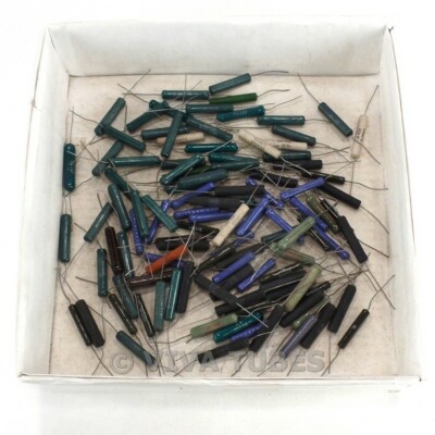 Vintage Lot of 107 Various Brands Wire Wound Ceramic Resistors 10 Watt ...