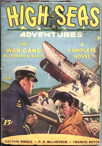 HIGH SEAS ADVENTURES #2-FEB 1935-RARE PULP-HUGO GERNSBACK PUBS | eBay