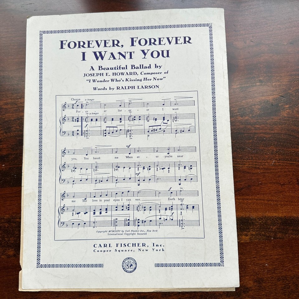 VINTAGE Stein Song Sheet Music 1930 University of Maine Rudy Vallee ...