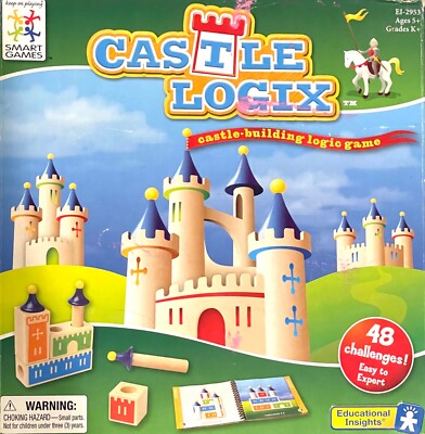 Castle Logix Game Individual Replacement Pieces and Parts Wood Smart ...