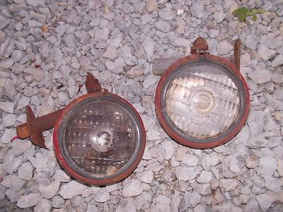 Farmall Cub 300 350 400 SM Tractor IH IHC front light & rear utility ...