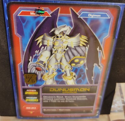 Digimon Dunusmon Dm-213 with gold shield | eBay