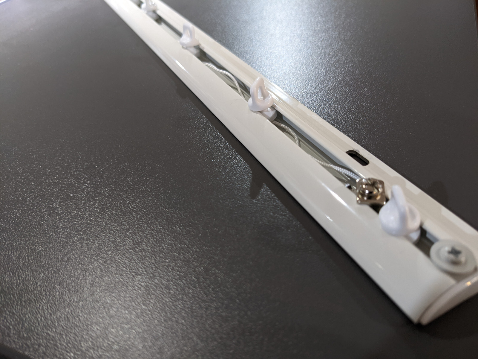 Discreet Thin Hidden WAVE Curtain Rail Track LONG LENGTHS COMPLETE UP ...