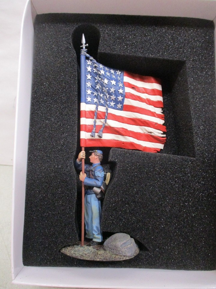 Britain American Civil War Union NCO Flagbearer 44th New York Infantry ...