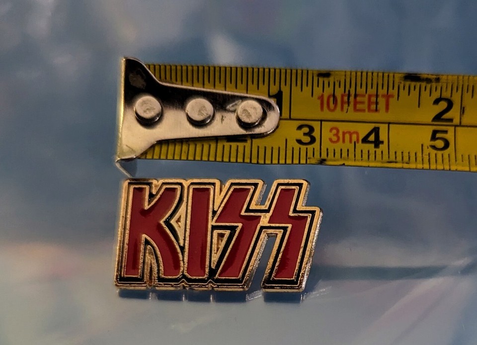 KISS Pin. Metal Logo. Lapel Pin. New! KISS Logo Peter Criss, Ace ...