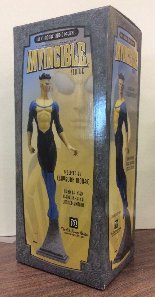 Invincible Statue CS Moore Signed By Robert Kirkman and all artists ...