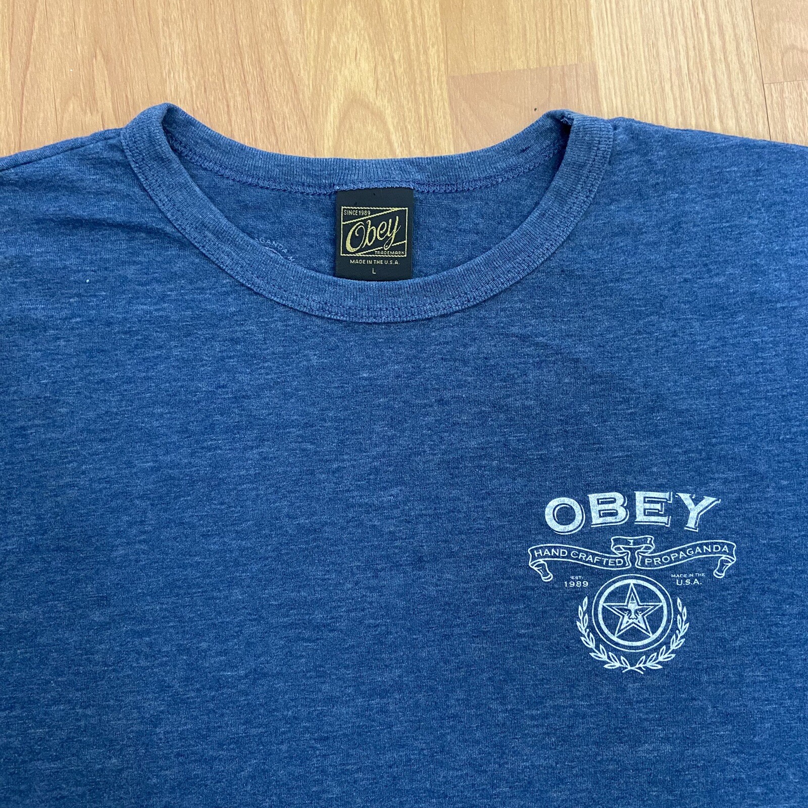 Vintage Obey Men’s Obey Propaganda Handcrafted in the… - Gem
