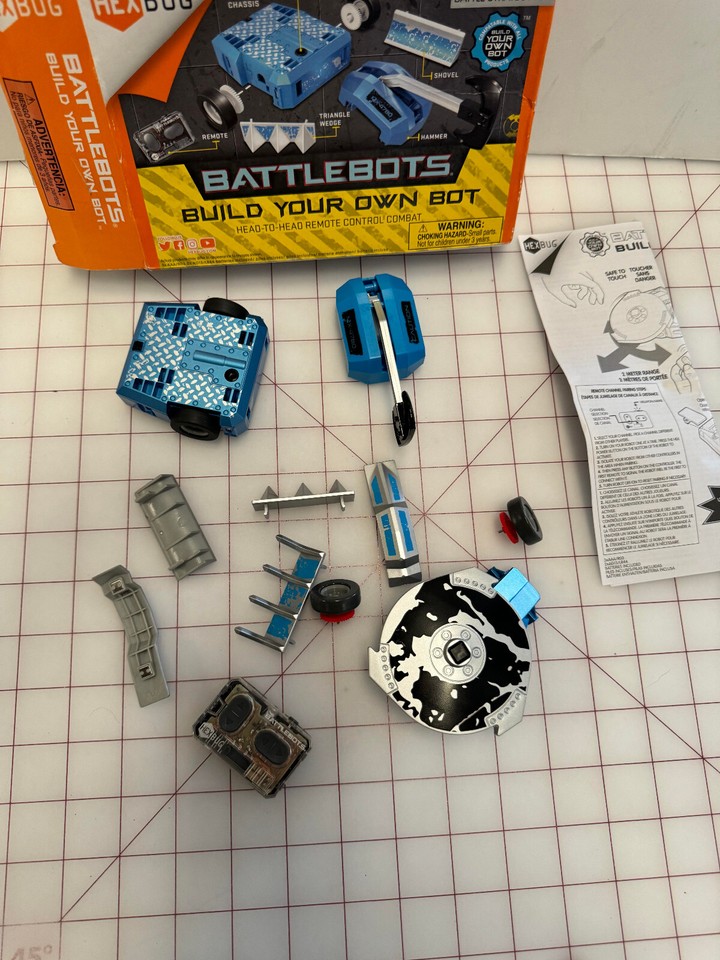 Hexbug Battlebots Build Your Own Bot One with Box | eBay