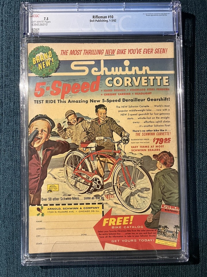 Rifleman #10 CGC 7.5 1962 | eBay
