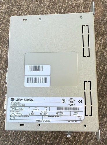 Allen-Bradley 2098-IPD-020 Ultra 5000 Servo Drive Controller | eBay