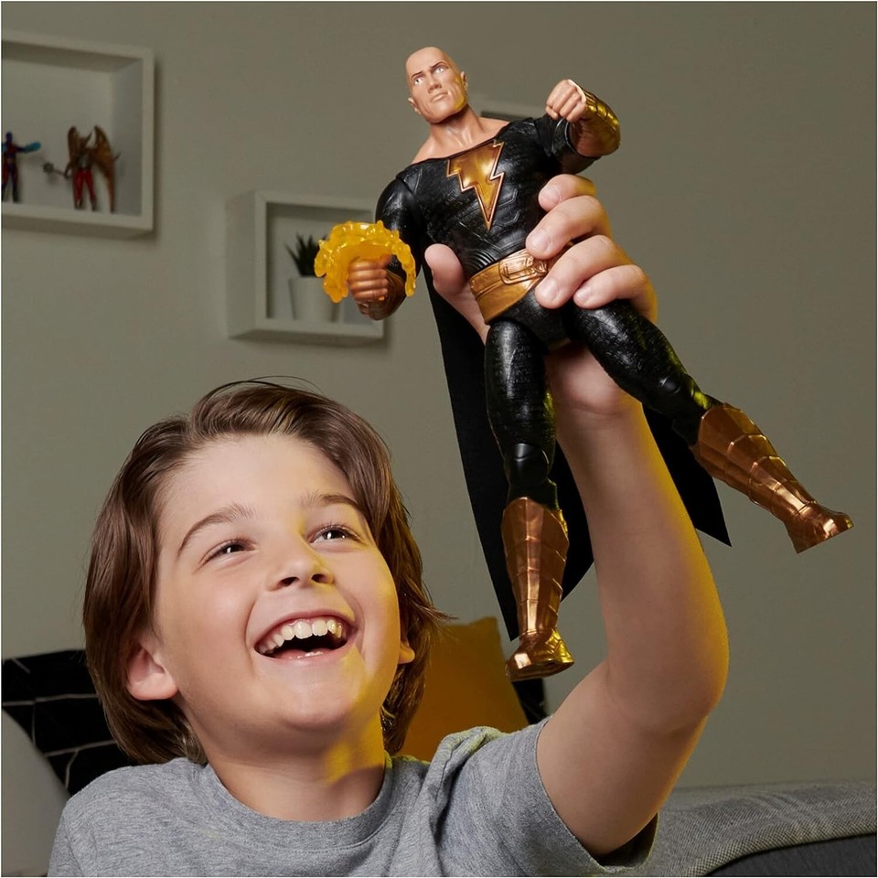 Character Film Black Adam Edition Deluxe With Lights & Power Punch ...