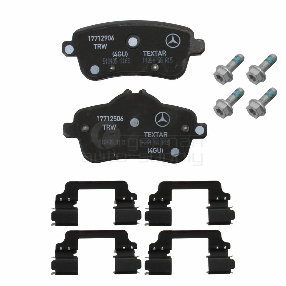 Genuine Disc Brake Pad Set Rear 0074208620 for Mercedes MB | eBay